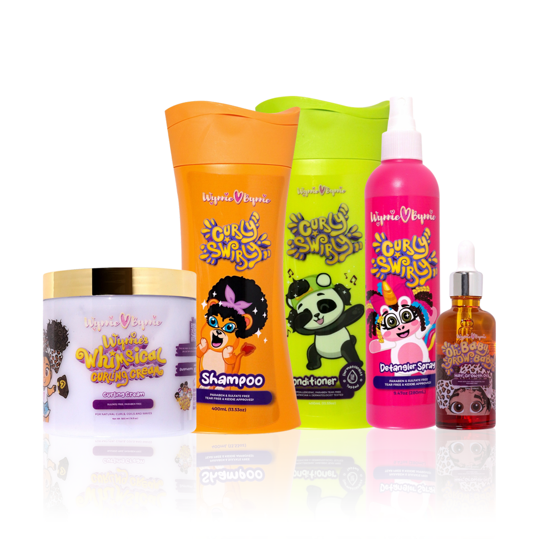 Curly Swirly Bundle - Including the Best Shampoo & Conditioner for Wavy ...